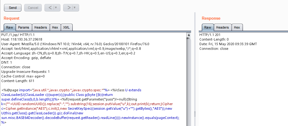【漏洞复现】Tomcat 任意写入文件漏洞（CVE-2017-12615） - 知乎