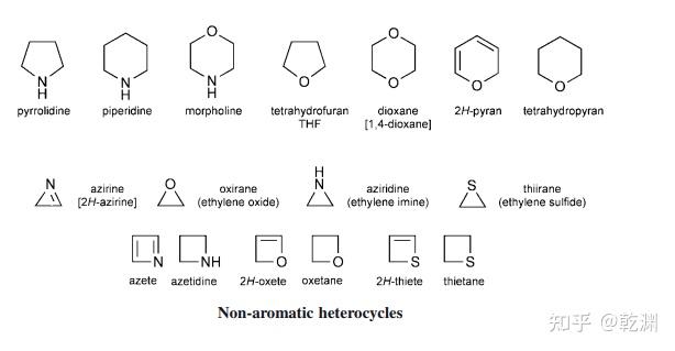 杂环(英文)命名法 - 知乎