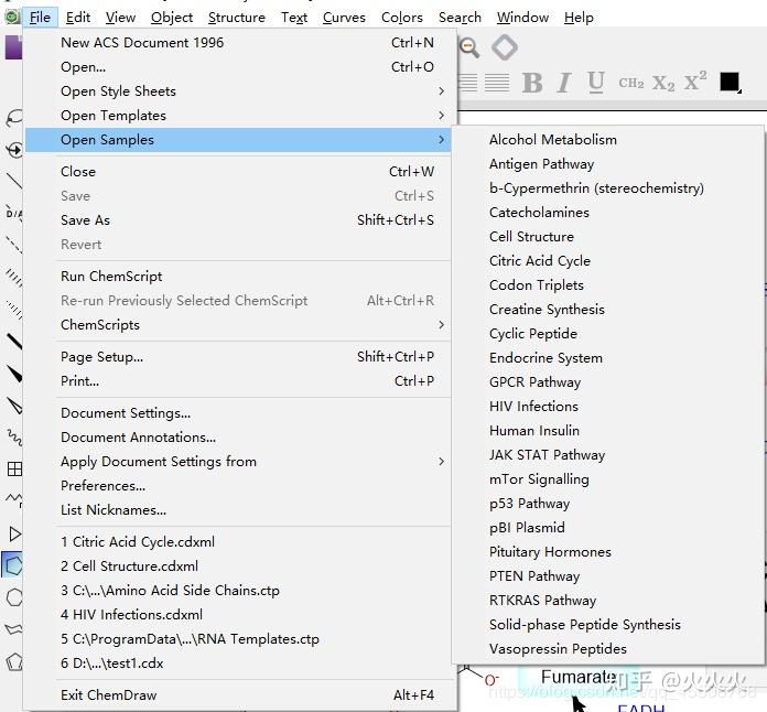chembiodraw入门系列-1 - 知乎