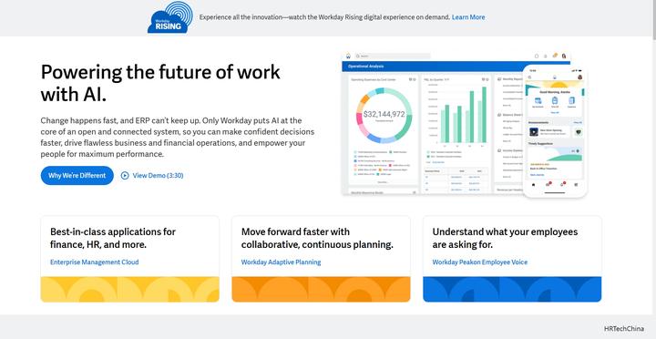人工智能（AI）和机器学习（ML）将如何塑造未来的工作，Workday已做出了良好的示例！ - 知乎