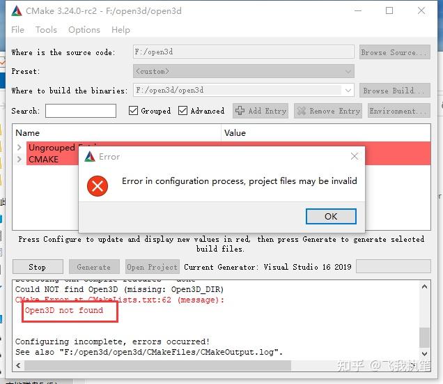 Win10 系统下VisualStudio2019 配置Open3D-0.15.2（C++） - 知乎