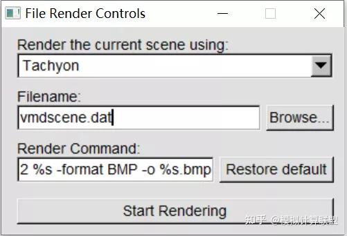 分子模拟||VMD图像保存实用教程 - 知乎