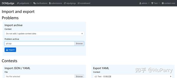 DOMjudge部署(纯新手向) - 知乎
