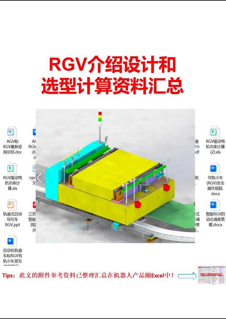 RGV介绍设计和选型计算资料汇总 - 知乎