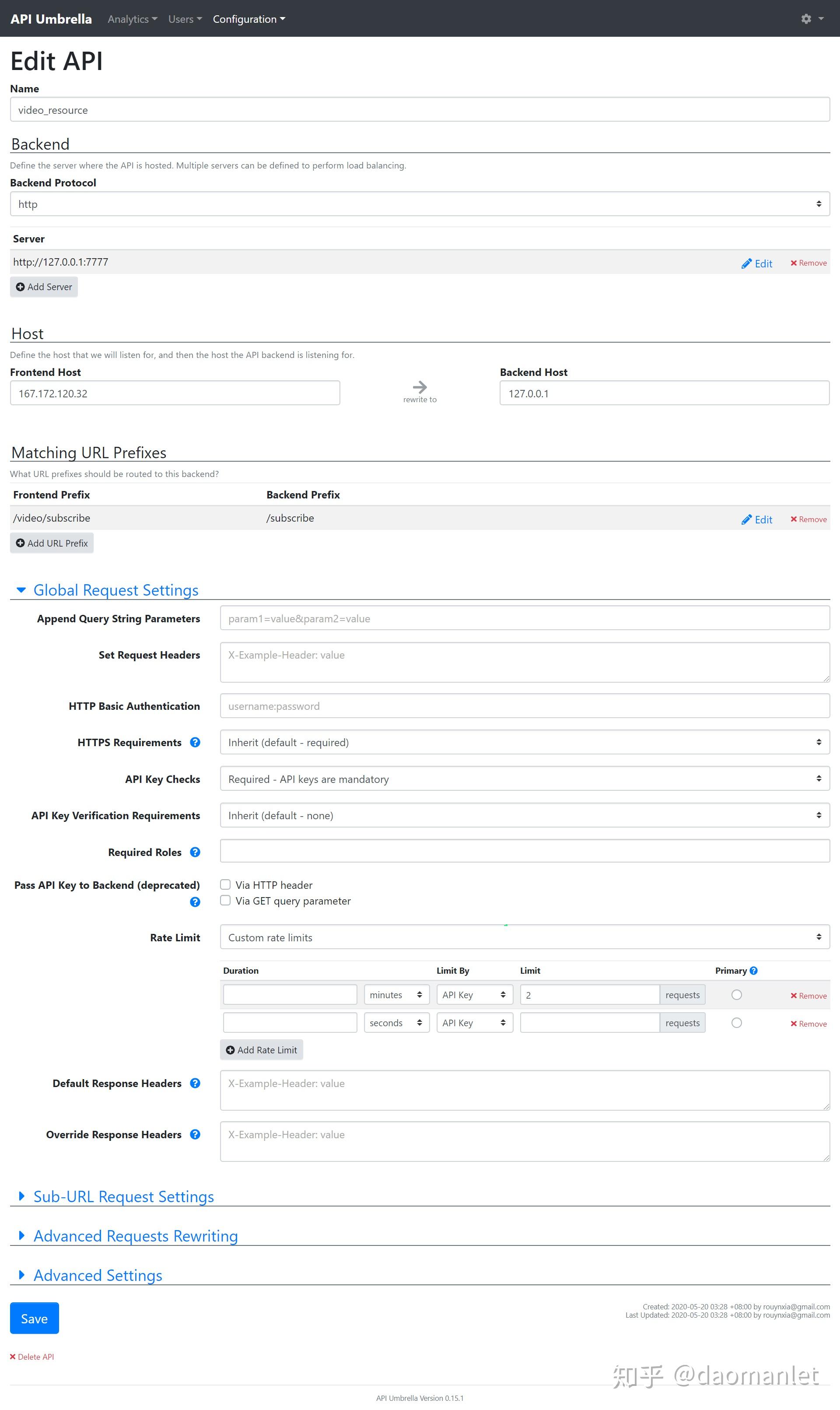 如何快速搭建一个API平台 api-umbrella - 知乎