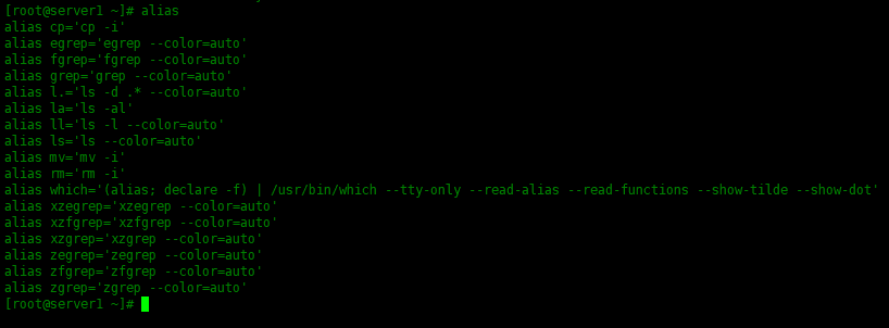 Linux中如何使用alias命令 - 知乎