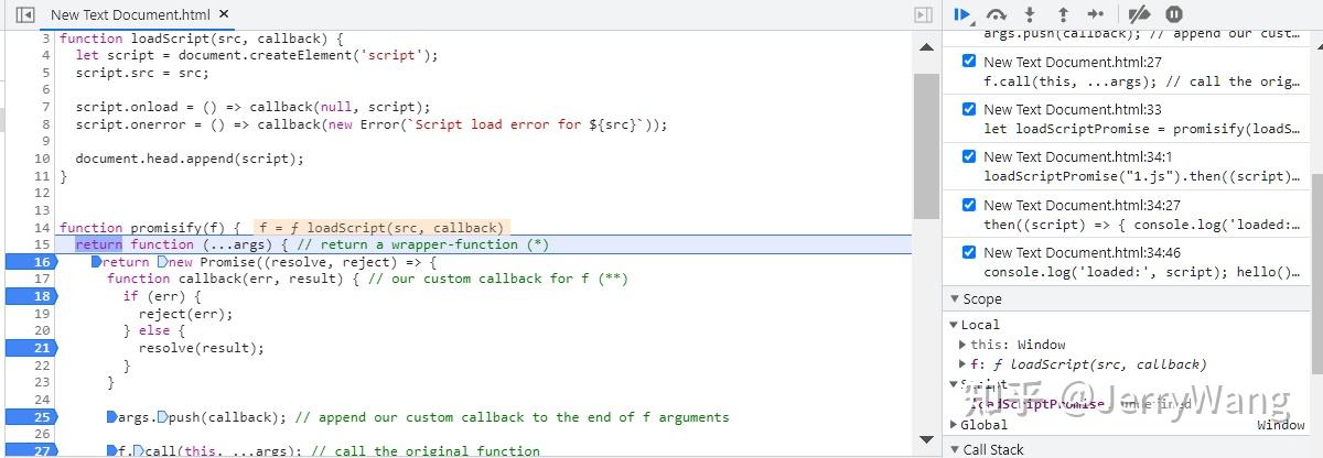 将使用回调函数作为参数的函数改造为返回 Promise 的一个具体例子 - 知乎