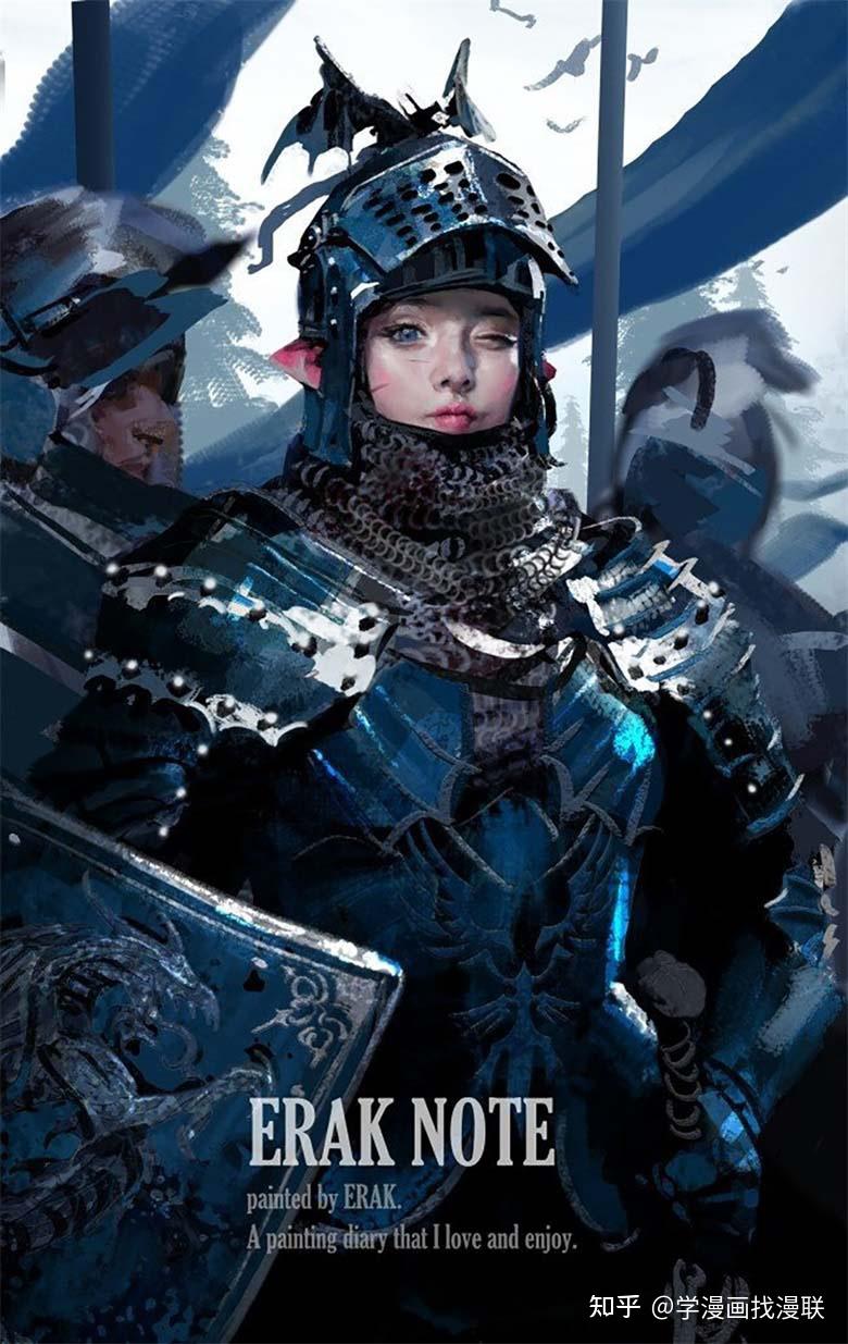 韩国插画师Erak note的作品分享 - 知乎