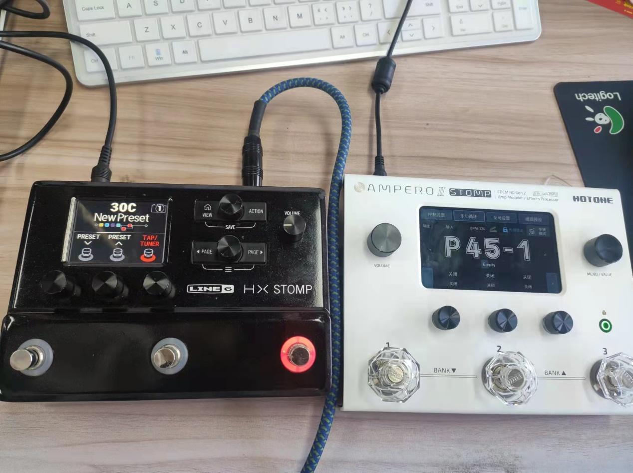 Ampero II Stomp与Line6 HX Stomp使用体验对比 - 知乎