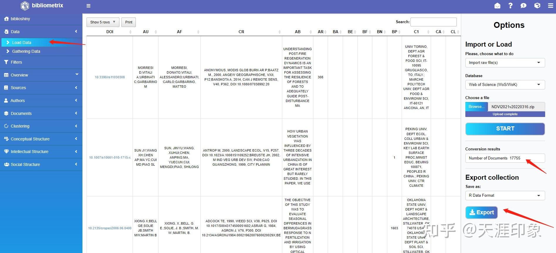 文献计量从0到SCI（二）使用biblioshiny入手WOS文献计量 - 知乎