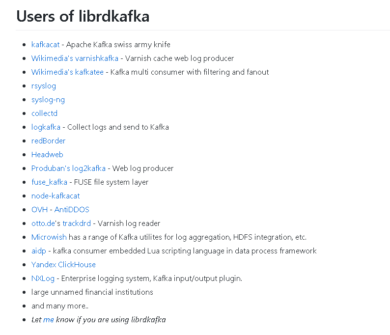 酷站推荐 - github.com - librdkafka | Kafka C library - 知乎