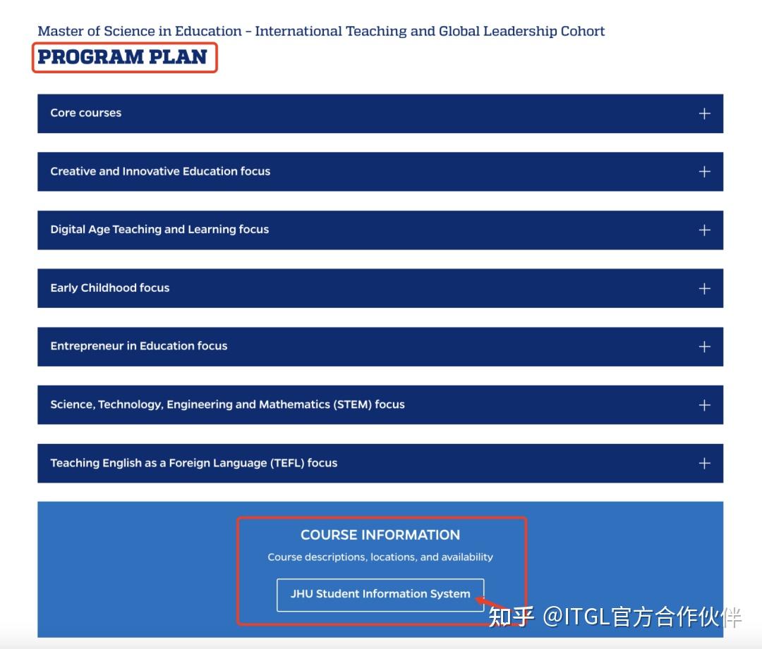 JHU ITGL项目 课程&教材信息查询网址汇总 - 知乎