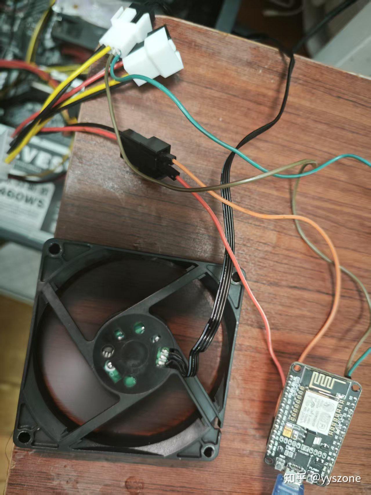 ESP8266 控制 PWM 风扇转速 - 知乎