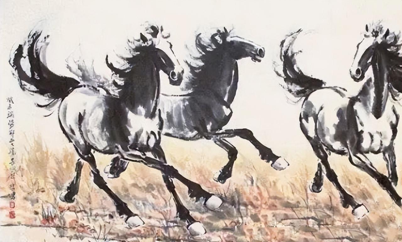 76幅徐悲鸿国画马，名不虚传！