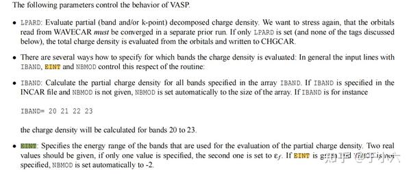 使用vasp画某些能级的分子轨道 - 知乎