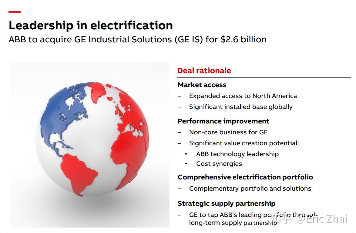 如何评价ABB收购GE Industrial Solutions？ - 知乎