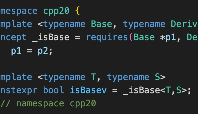 现代C++学习——实现std::is_base_of_v - 知乎