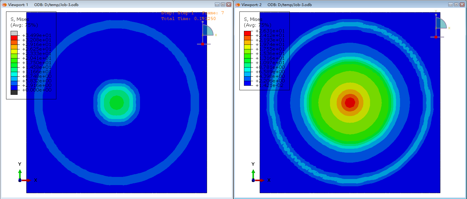 Abaqus平面载荷utracload介绍（附与dload连用例子） - 知乎