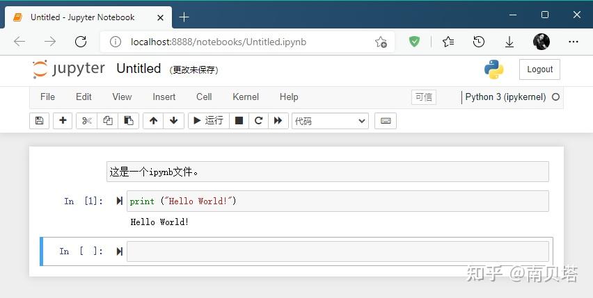 在同一个文档里Markdown写作+运行代码：Jupyter Notebook入门 - 知乎