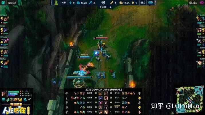 BLG 2-0 NIP：下路炸线辐射全局，BLG次局再度碾压NIP - 知乎