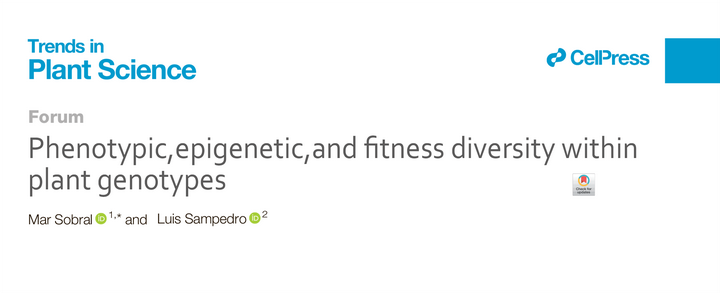 Trends in Plant Science | 植物的表型、表观遗传和适应多样性 - 知乎