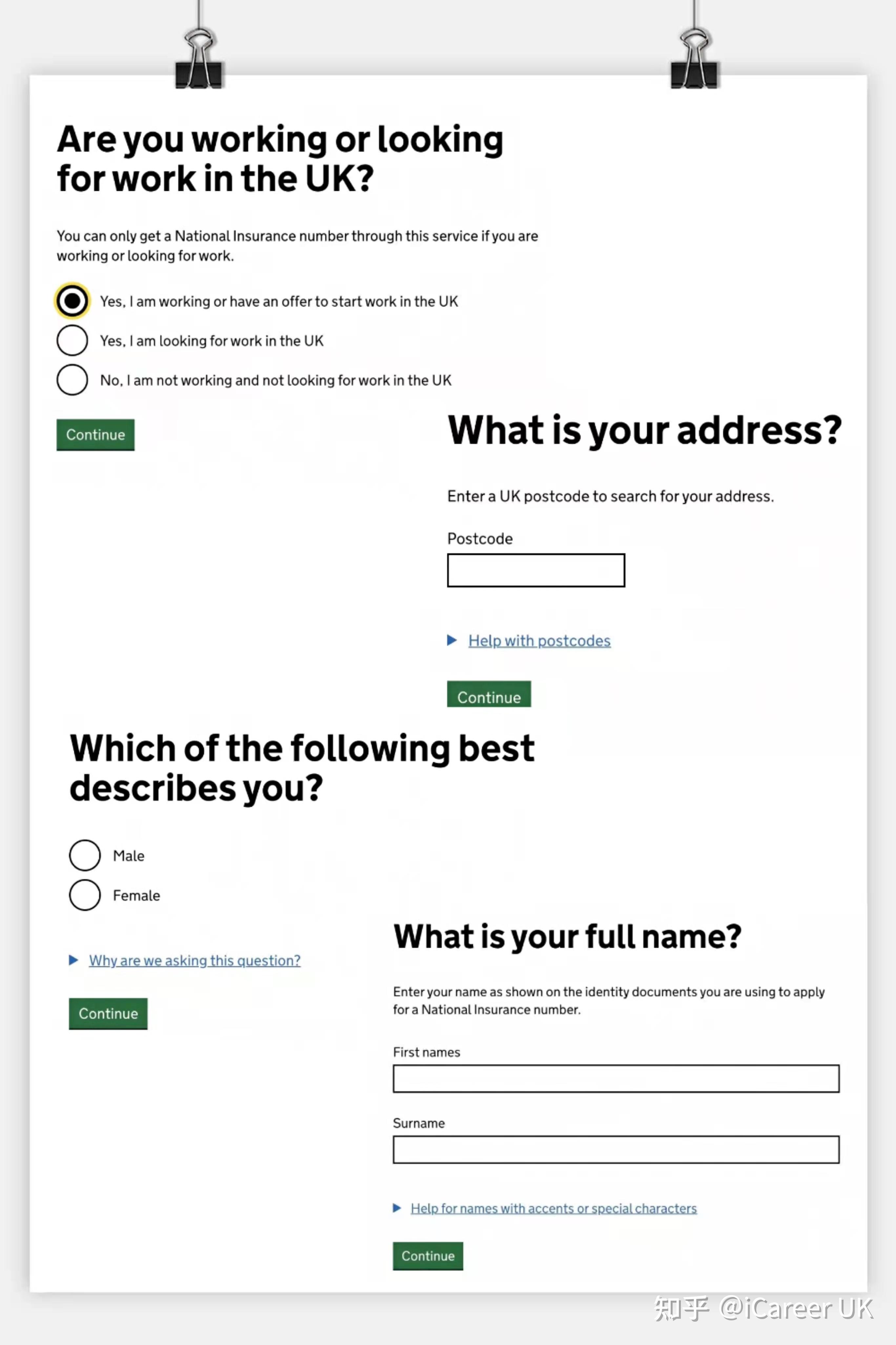 英国留学生必备！｜NI Number申请攻略 - 知乎