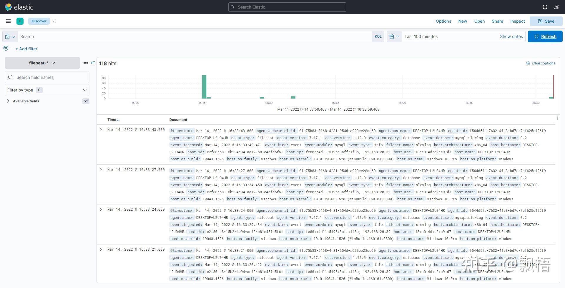ELK-Filebeat的使用（mysql为例） - 知乎