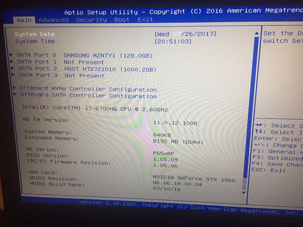 神舟 Z7 sp7s2 蓝天 P65xRP 刷BIOS小记 - 知乎