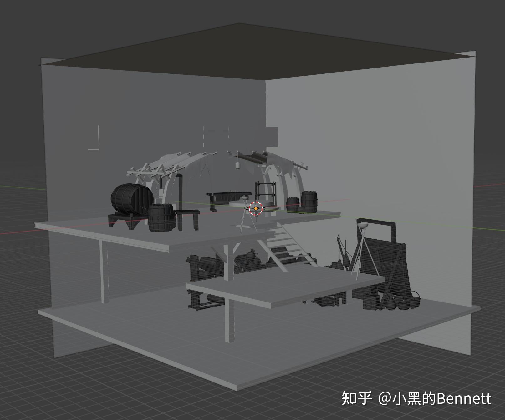 .OBJ在Maya中导出在Blender导入后怎么分离，概念设计3D辅助Maya到Blender的使用过渡 - 知乎