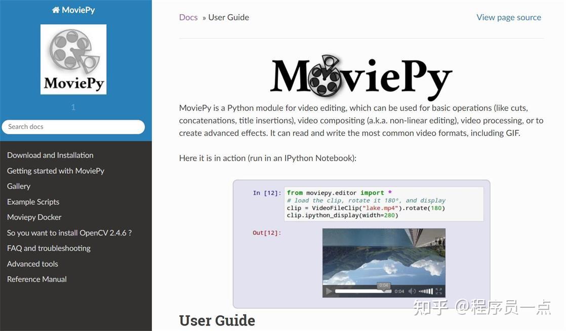 Python视频剪辑使用的moviepy模块是有哪些常用的视频处理方法？ - 知乎