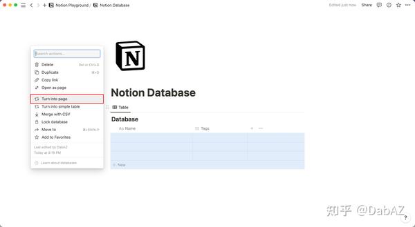 Notion Database（数据库）简明教程（第一部分） - 知乎