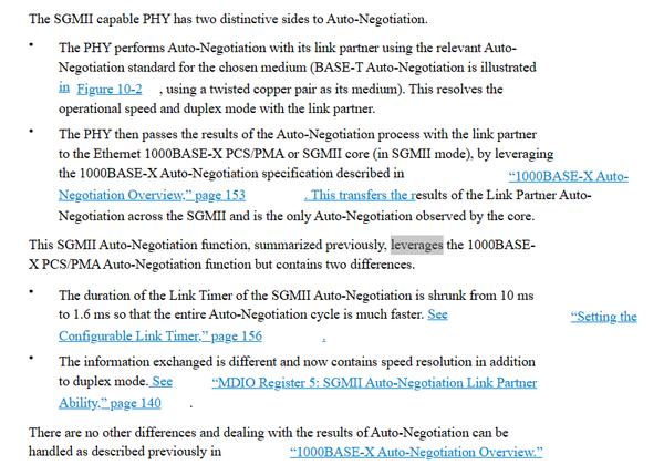 SGMII vs. 1000BASE-X Auto-Negotiation - 知乎