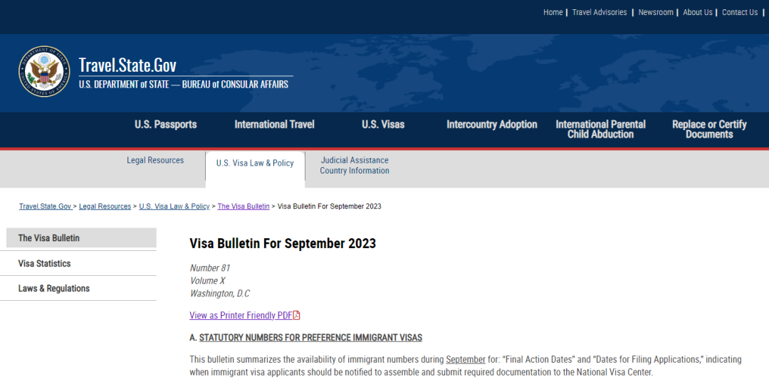 凉凉！9月美国移民排期表，令人心灰意冷！ - 知乎