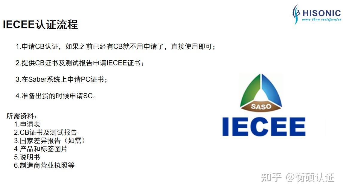 沙特的SIRC认证 - 知乎