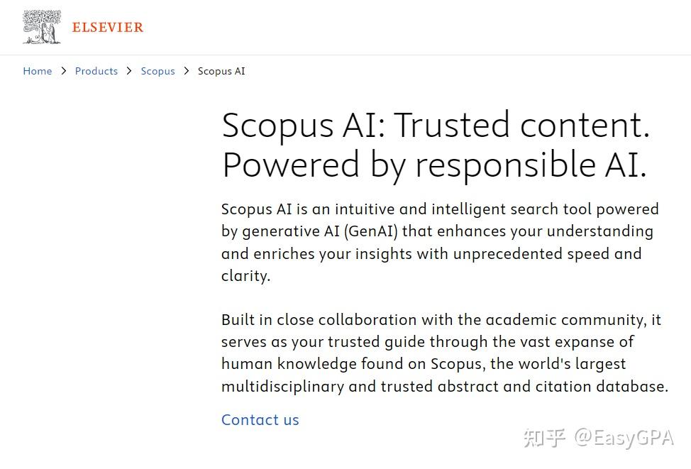 爱思唯尔推出Scopus AI工具，又一文献搜索神器诞生？ - 知乎