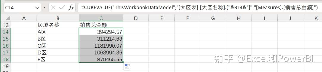 Excel Power Pivot数据模型与多维数据集CUBE类函数【干货】 - 知乎