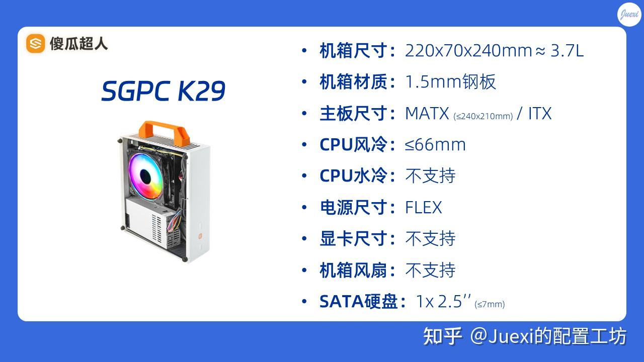 23年8月ITX小机箱配置推荐 9款3L~30L机箱 20套1K7~2W4各个价位的高性价比配置 学生党搬家党工地党必备 万字文案小白必看 - 知乎