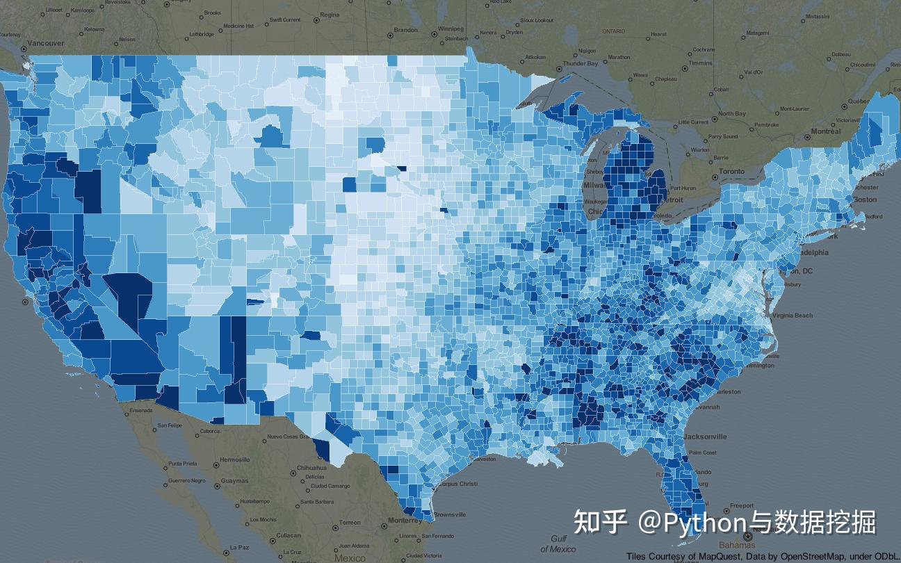 再见matplotlib，7 个必须尝试的 Python 数据可视化库！ 知乎 9408