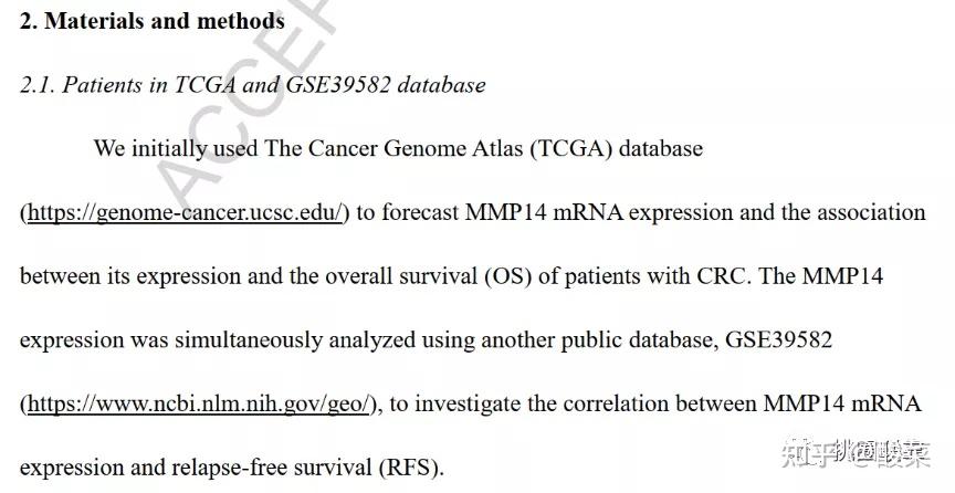 TCGA+GEO单基因生信SCI，15分钟手把手带你复现（内附详细操作教程） - 知乎