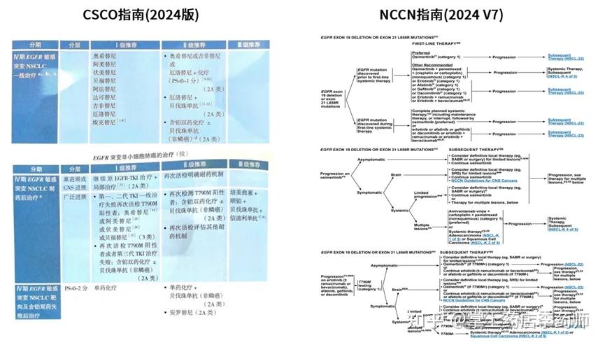 非小细胞肺癌（NSCLC）9大驱动基因：CSCO vs NCCN 治疗指南策略对比分析！附上市及医保报销条件 - 知乎