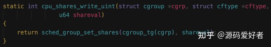 Linux内核源码解析---cgroup实现之子系统cpu_cgroup - 知乎