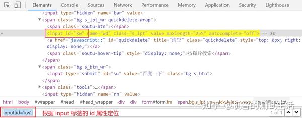【Selenium】元素定位方式3-css_selector - 知乎