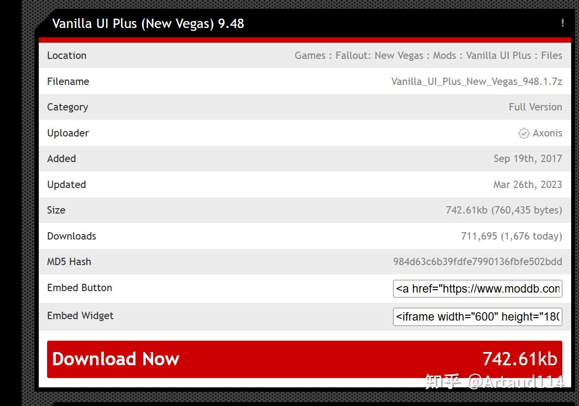 （旧版本）游骑兵指南——一个从零开始的辐射：新维加斯配置教程 2:1 扩展-UI部分 - 知乎