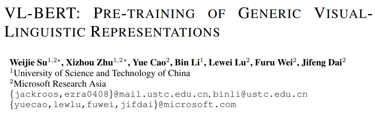 Vision and language pre-training(Image/Video Bert) - 知乎