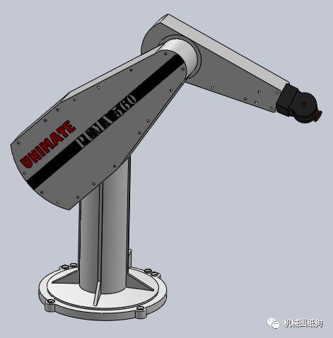 【机器人】Puma 560型工业机器人外壳模型3D图纸 SolidWorks设计 附IGS格式 - 知乎