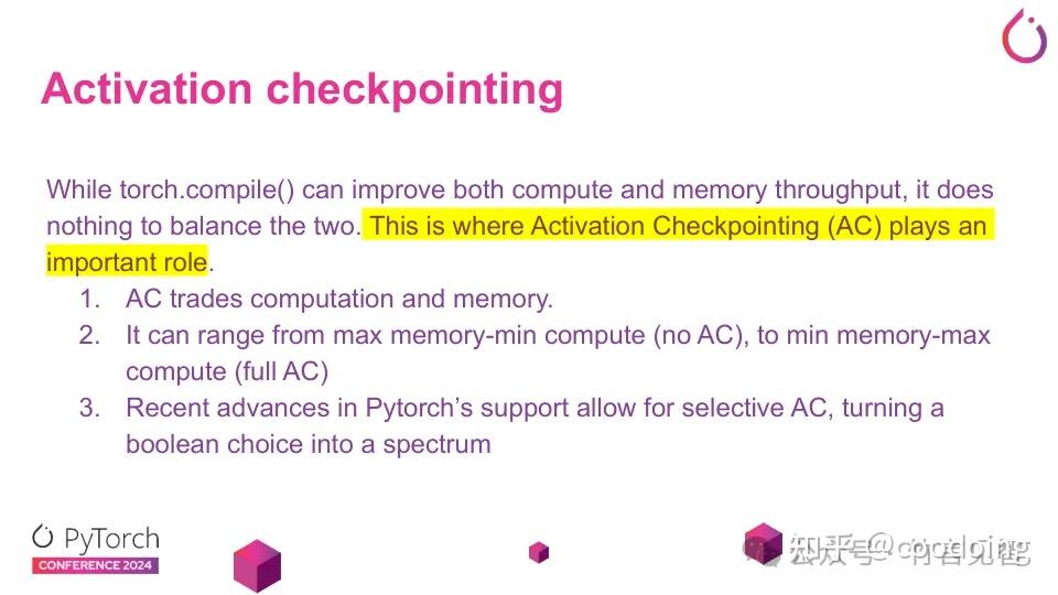 PyTorchConf2024，利用Torch.Compile、FSDP2、FP8等技术加速LLM训练 - 知乎