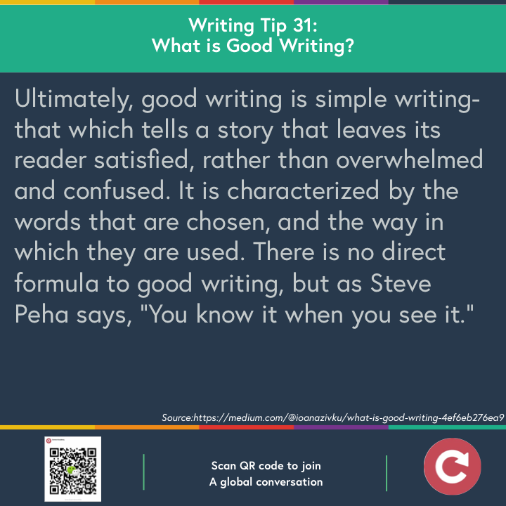 英语写作技巧 31 - What is Good Writing? - 知乎