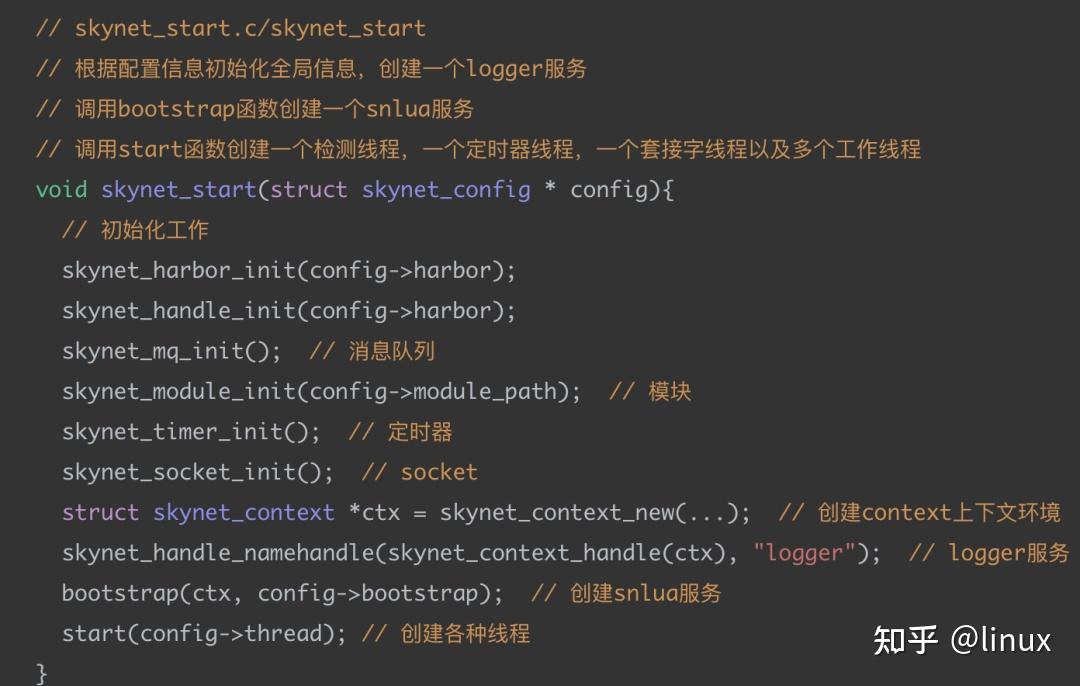 skynet源码结构、启动流程以及多线程工作原理 - 知乎