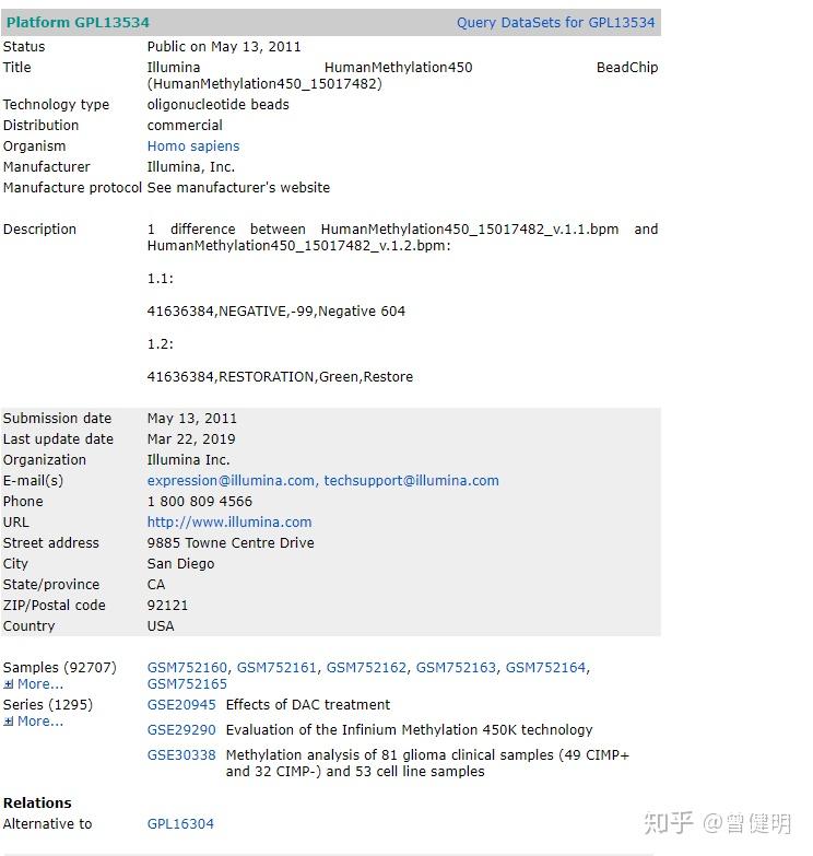 3种方法注释你的甲基化探针 - 知乎
