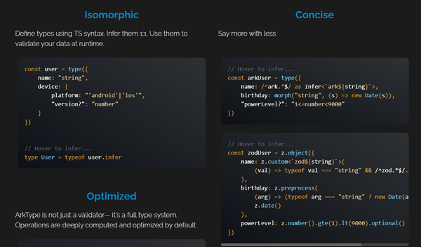 TS 校验库 ArkType 简介 - 知乎